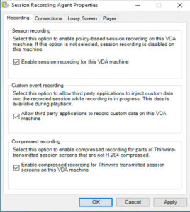 Citrix Session Recording Server Pt.2 Configure - ED:IT Forum
