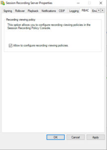 Citrix Session Recording Server Pt.2 Configure - ED:IT Forum