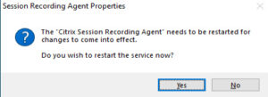 Citrix Session Recording Server Pt.2 Configure - ED:IT Forum